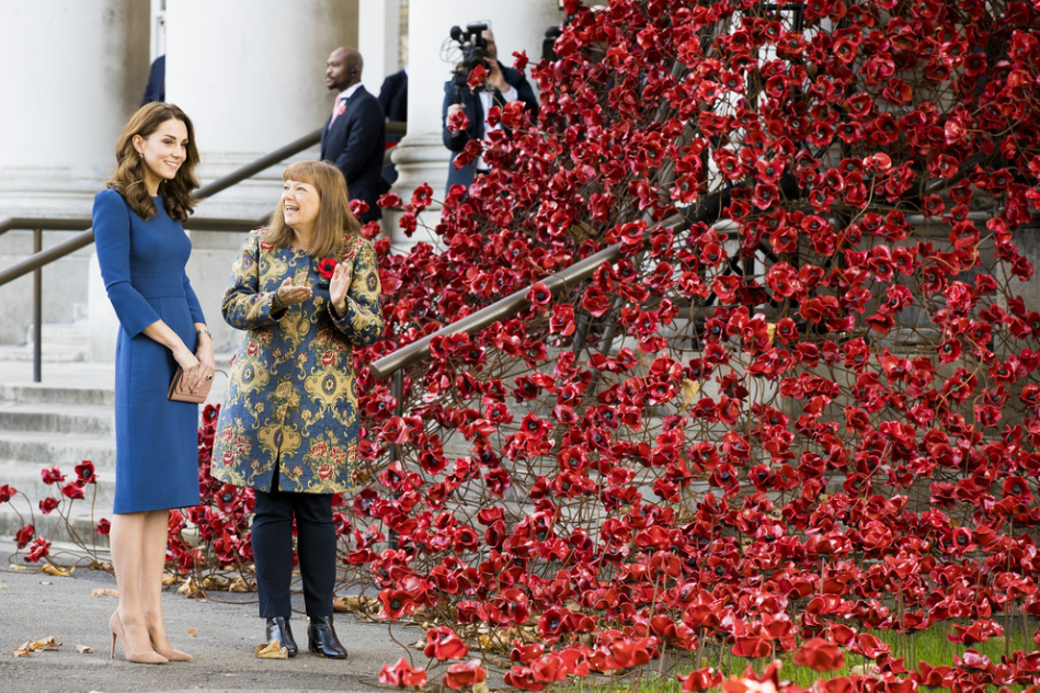 kate-poppies-imperial-london-war-museum – Dans le boudoir de Kate Middleton