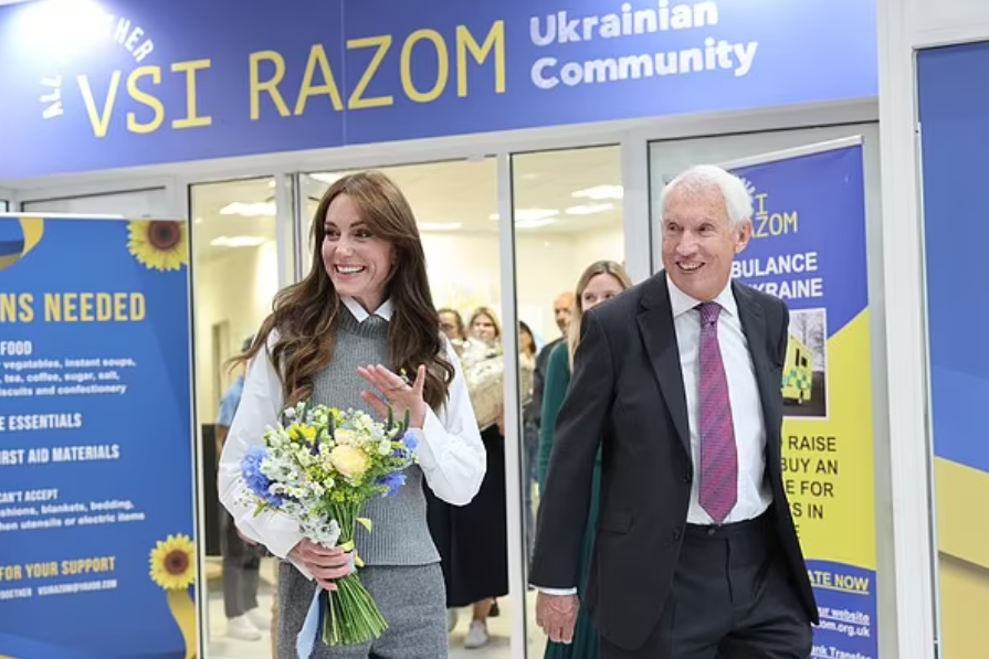 Kate se mobilise pour l’Ukraine – Dans le boudoir de Kate Middleton